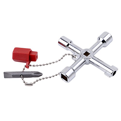 Buy Dolland 4 in 1 Key Cross Triangle/Square Train Electrical Elevator ...