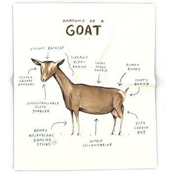Amazon.com: TSlook 50x80 Blankets Funny Cute Little Goat Comfy Funny ...