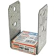 2 Pack Simpson Strong Tie ABU44Z 4x4 Standoff Post Base Z-Max Finish ...