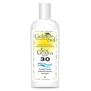 Amazon.com: Caribbean Sol - Sol Guard Natural Sunscreen 6 oz. SPF 30 ...