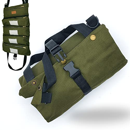 Tool Roll Up Bag,Snap and Buckle Protection Roll Up Tool Bag , Tool ...
