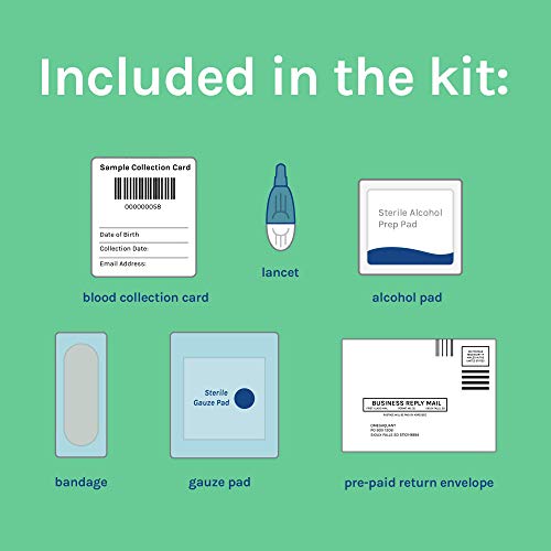 Omega Quant Omega-3 Index Basic Test Kit - Original Omega-3 Test Kit ...