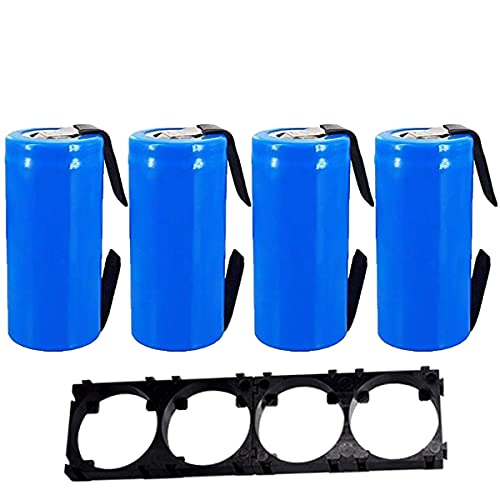 CITYORK 4 Pack 3.2v 32700 LiFePO4 Lithium Li Ion Rechargeable Batteries ...