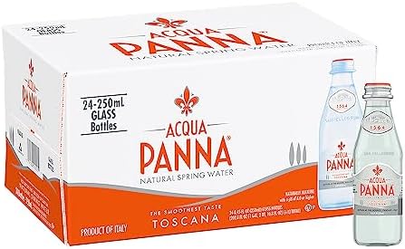 Acqua Panna Natural Spring Water, Glass Bottle, 24 x 250 ml price in ...