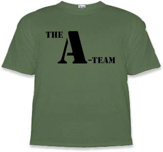 A-Team T-shirt Green: Amazon.ca: Clothing & Accessories