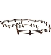 TOYMANY 20PCS Horse Corral Fencing Accessories Playset, Plastic Fence ...