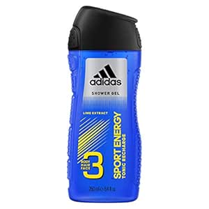 Amazon.com : Adidas 3in1 (Body Hair Face) Shower Gel Shampoo Sport ...