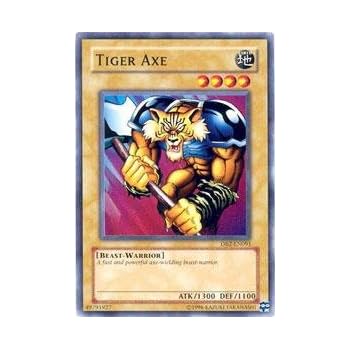 Amazon.com: Yu-Gi-Oh! - Tiger Axe (DB2-EN091) - Dark Beginnings 2 ...