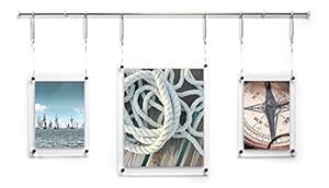 Amazon.com - HIGHWIRE Picture Frame Display, Set of Three Hanging ...