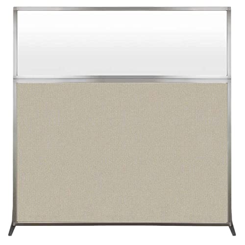 Versare Hush Screen Freestanding Divider | Frosted Window | Standalone ...