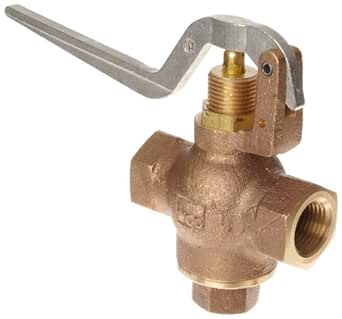 Kingston 305B Series Brass Quick Opening Flow Control Valve, Squeeze ...