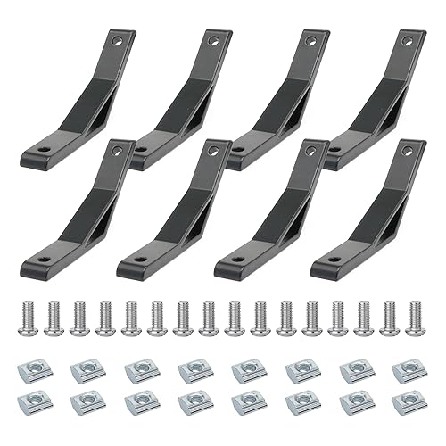 FORRCKY 8Pcs 2020 135 Degree Angle Bracket 20 Series Aluminum Extrusion ...