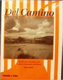 Del Camino: Un Libro Guia De Trabajo Para Jovenes Empezando Tratemiento ...
