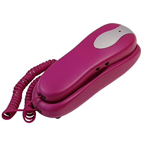 Slimline Purple Colored Phone for Wall Or Desk with Memory Electronics ...