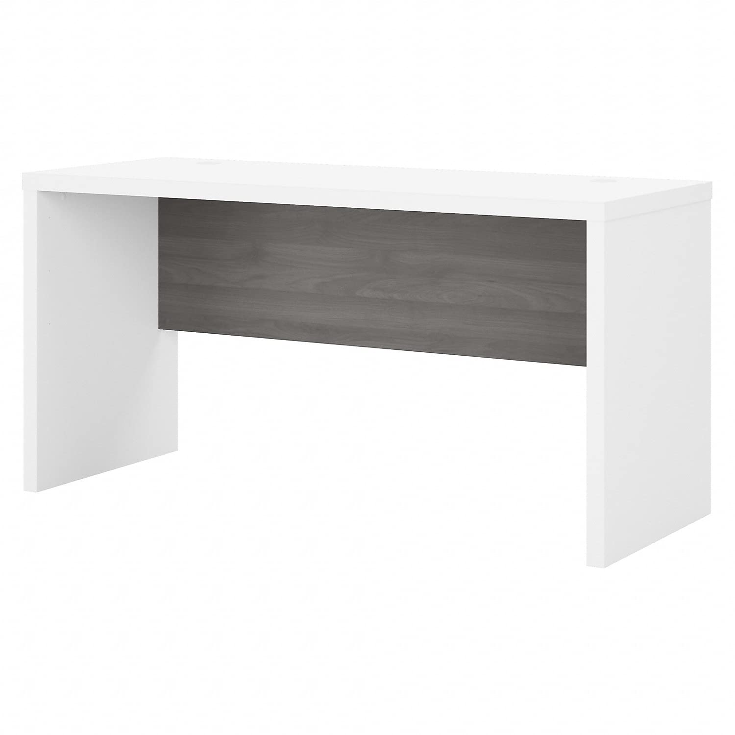 Bush Furniture Credenza Office Table with Wire Management | Echo ...