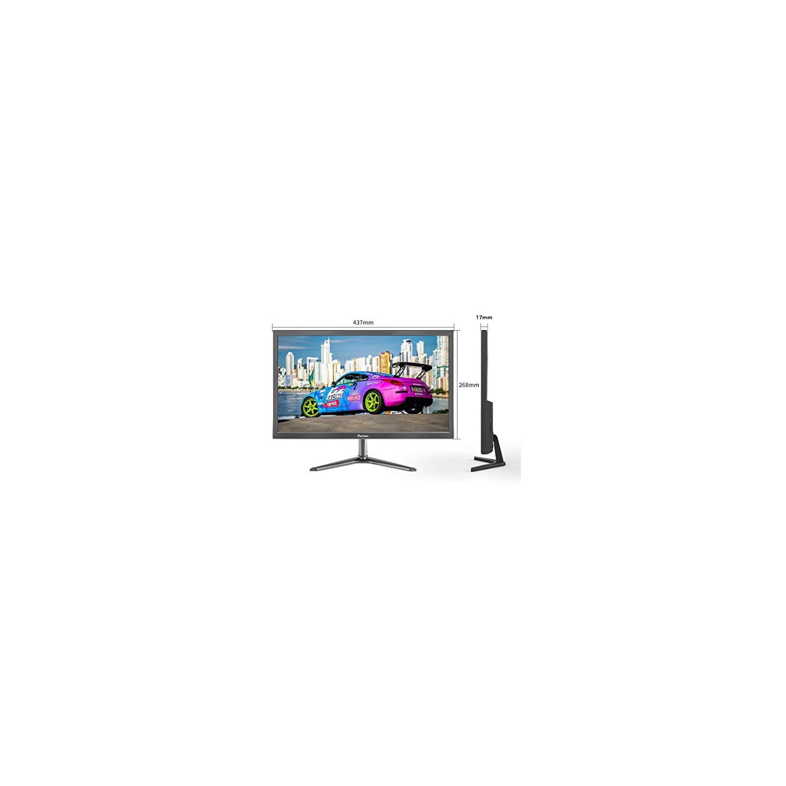 19 Zoll PC Monitor, Prechen Monitor 1440 * 900 mit HDMI- und VGA ...