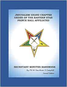 Jerusalem Grand Chapter Order of the Eastern Star Prince Hall ...