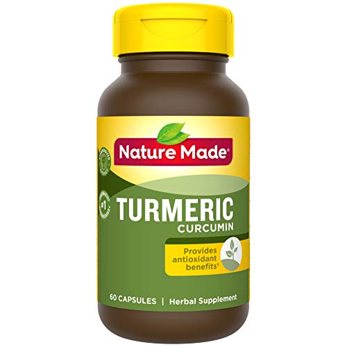 Nature Made Turmeric Antioxidant Herbal Supplement 500 Mg, 60 Capsules ...
