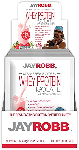 Jay Robb Whey Isolate Protein Powder, Low Carb, Keto, Vegetarian ...