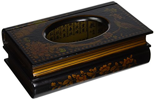 Amazon.com: Oriental Furniture Black Lacquer Tissue Box: Home & Kitchen