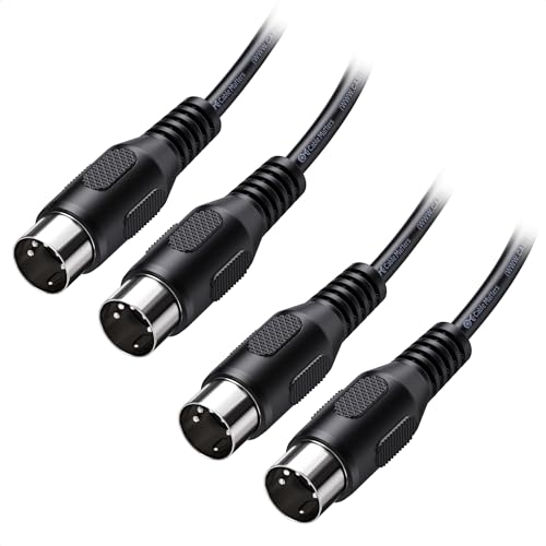 Cable Matters 2-Pack 5 Pin DIN MIDI Cable, 5 Pin MIDI Cable - 6 Feet on ...