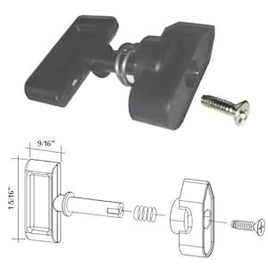 Shower Door Travel Latch Assembly for Hinged and Pivot Shower Door ...