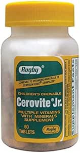 Amazon.com: Cerovite Jr. Children's Chewable 60 Tabs: Health & Personal ...