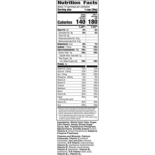 Mua Cheerios Honey Vanilla Cheerios Heart Healthy Cereal, Gluten Free ...