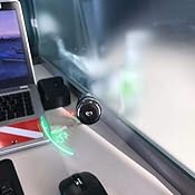 Amazon.com: OnetwoUSB LED Clock Fan with Real Time Display Function,USB ...