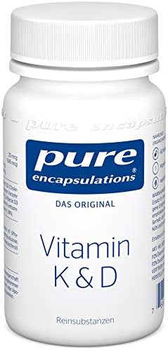 Pure Encapsulations - Vitamin K & D - Hypoallergene Rezeptur mit ...