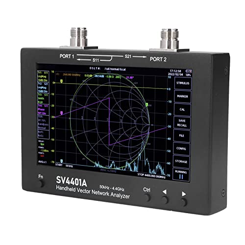 YYQTGG Portable Network Analyzer, Metal Shell 1001 Scan Points VNA ...
