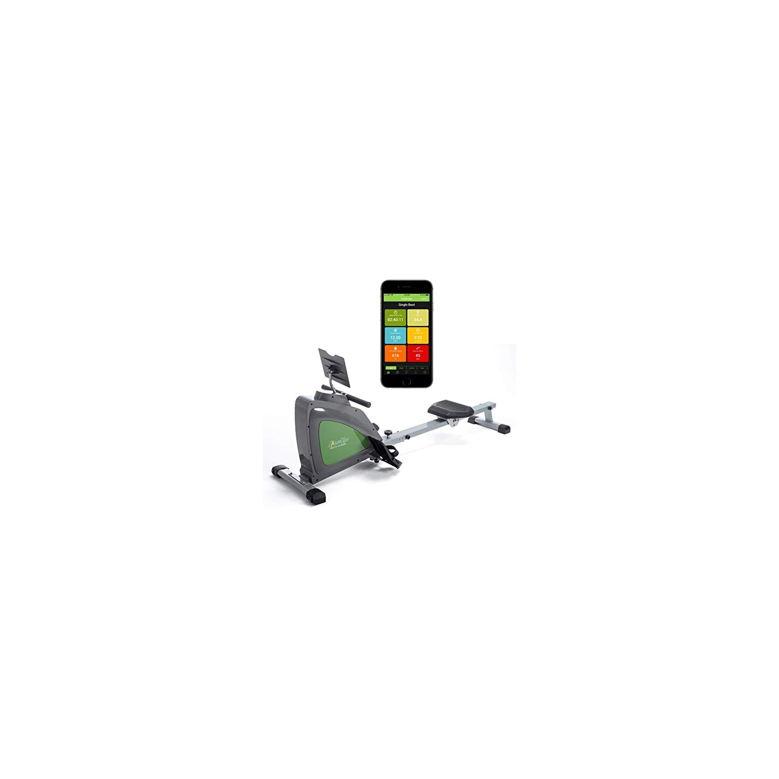 ShareVgo Smart Rower Folding Magnetic Rowing Machine with Free APP for ...