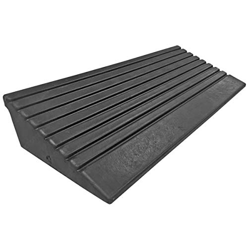 5 Ton 4 Inch Rubber Curb Ramp 10,000 lbs Capacity – Stout Sheds