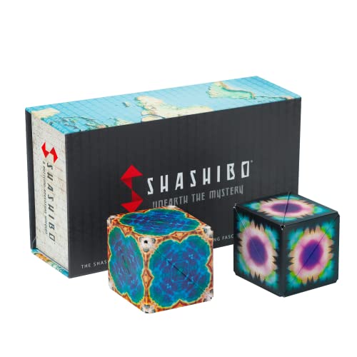 SHASHIBO Shape Shifting Box Bundle- Award-Winning, Patented Fidget Cube ...