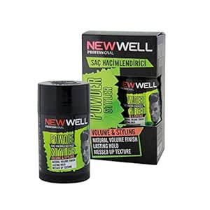 Amazon.com : New Well Hair Volumizer Powder Styler - Natural Volume ...