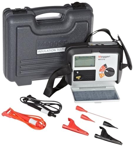 Megger MIT310 - Analog/Digital Insulation Tester (250, 500 and 1000V ...