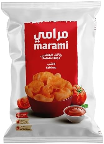 سعر Marami Ketchup Plain Potato Chips 100 g فى السعودية | بواسطة امازون ...