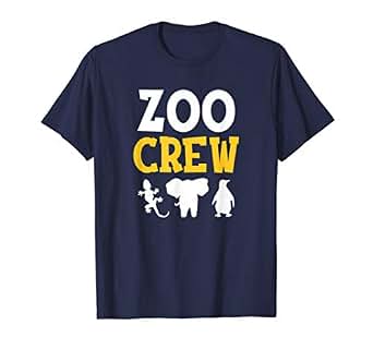 Amazon.com: Cool Zoo Crew Shirt for Kids or Adults Zoo T-Shirt: Clothing