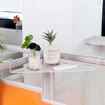 Amazon.com : Vipe Metal Hanging Office Cubicle Corner Shelf Floating ...