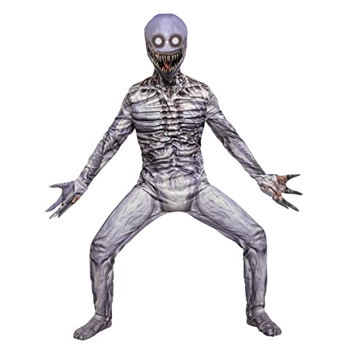 Funnlot The Rake Costume Kids Scary Kids The Rake Skin Suit Costume ...