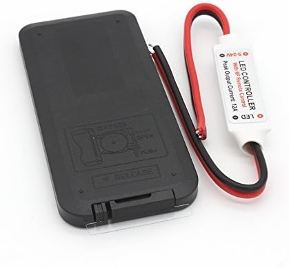 VIPMOON 2 Pack 11 Key RF Mini Wireless Remote Controller with DC ...