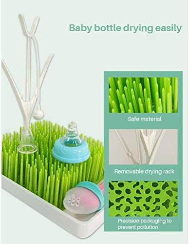 Baby Bottle Drying Rack Grass, Grass Countertop Baby Bottle Drying Rack ...