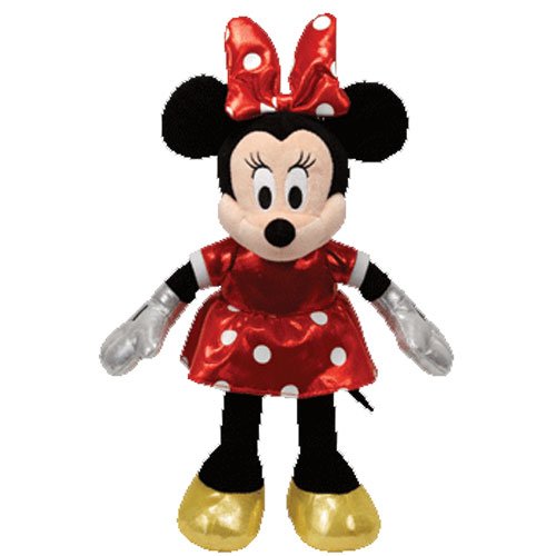 Ty Disney Sparkle Minnie - Mouse Red by Ty - T.A.B. - Teddy Bear