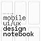 Mobile UI/UX Design Notebook: (White) User Interface & User Experience ...