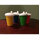 Amazon.com: Tupperware Bell Tumblers with Domed Sipper Seals in Green ...