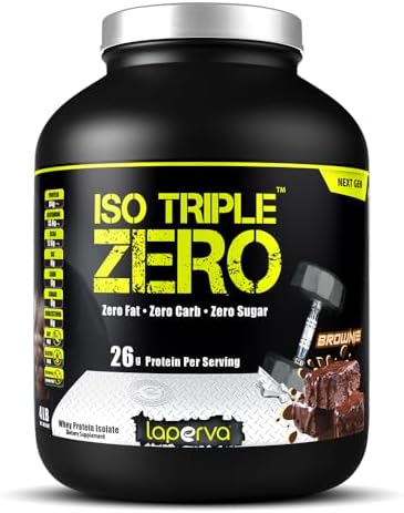 سعر Laperva ISO Triple Zero Whey Protein Isolate – Over 27g Protein ...