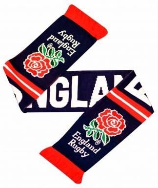 Official England RFU Rugby Union Scarf: Amazon.co.uk: Clothing