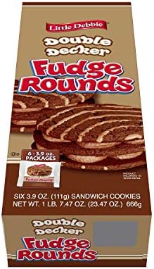 Little Debbie Large Sized Double Decker Rounds, Individually Wrapped ...