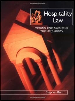 Amazon.com: Hospitality Law: Managing Legal Issues in the Hospitality ...