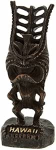 Amazon.com: Long Life Tiki God Ancient Hawaiian Island Statue Figure 3 ...